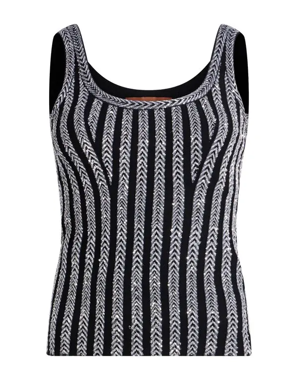 Missoni Viscose Blend Knit Sequin Top