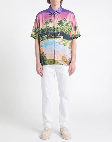 FAMILY FIRST Shirt Size Viscose, Elastane