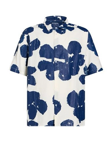 FAMILY FIRST Shirt Size Viscose, Polyamide - Blue