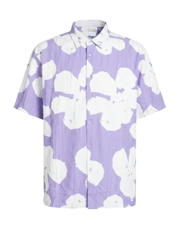 FAMILY FIRST Shirt Size Viscose, Polyamide - Purple