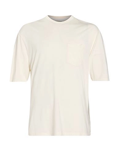Officine Générale T-shirt Ivory Size Lyocell, Cotton - White