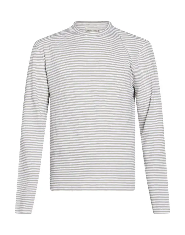 Officine Générale T-shirt Size Cotton, Linen