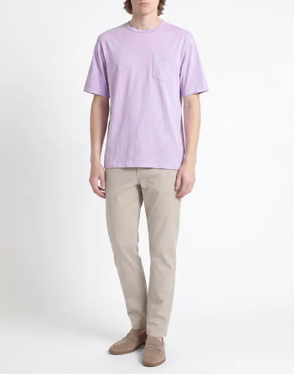 Officine Générale T-shirt Size Lyocell, Cotton - Lilac