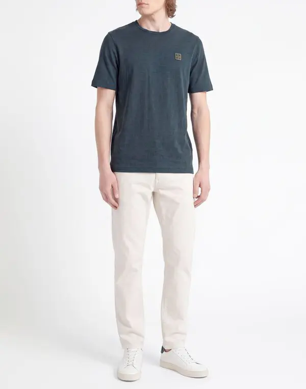 JACOB COHЁN T-shirt Deep Teal Size Cotton, Cashmere