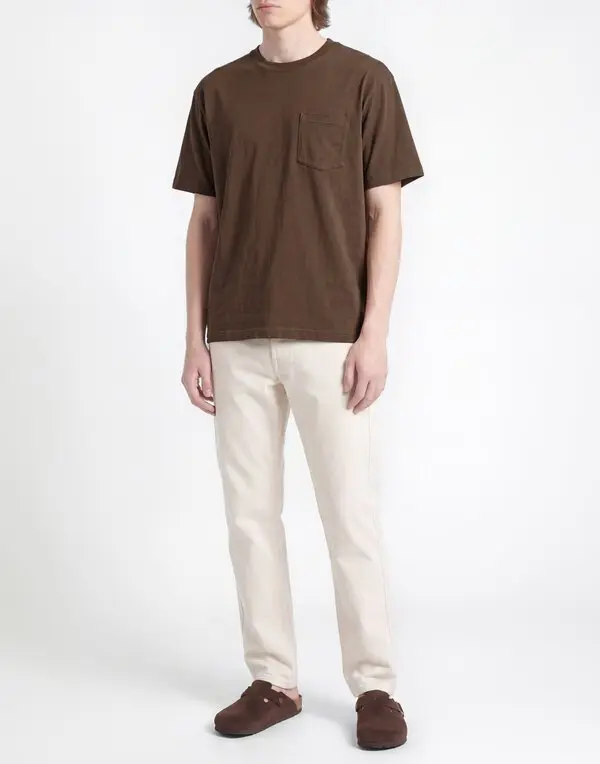 Officine Générale T-shirt Size Lyocell, Cotton