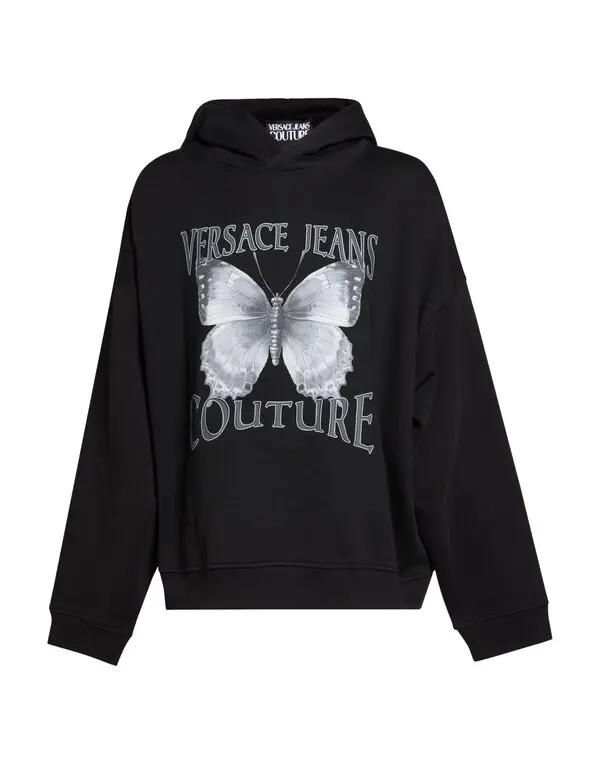Versace Hooded Cotton Sweatshirt