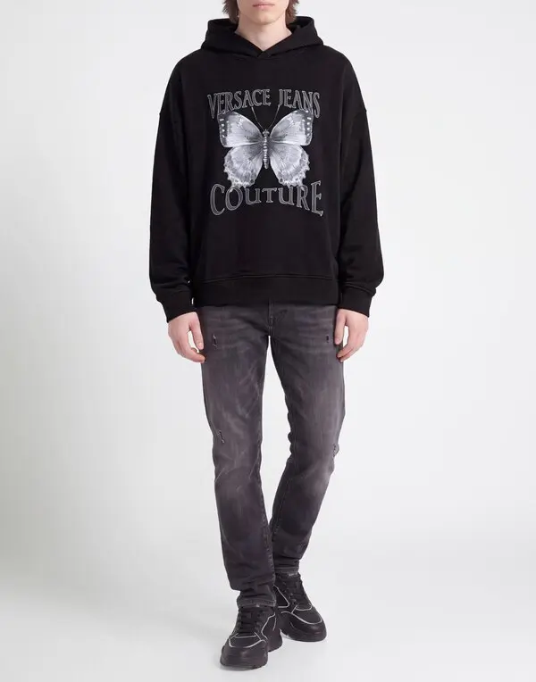 Versace Hooded Cotton Sweatshirt