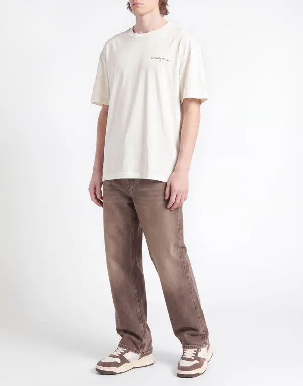 IH NOM UH NIT T-shirt Size Cotton, Linen - Off White