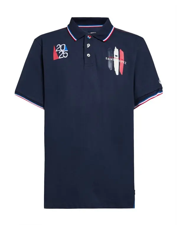 NORTH SAILS Polo Shirt Midnight Size Cotton, Elastane