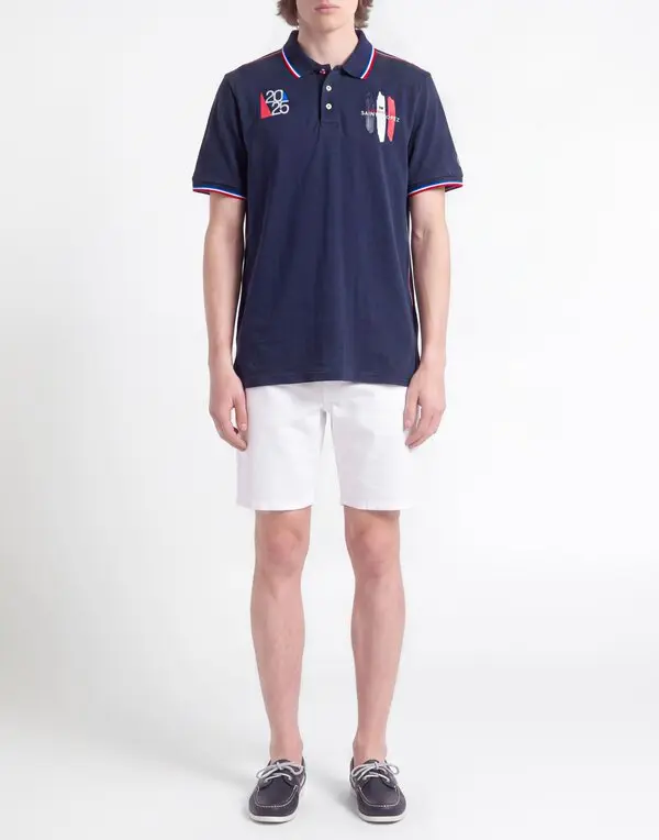 NORTH SAILS Polo Shirt Midnight Size Cotton, Elastane
