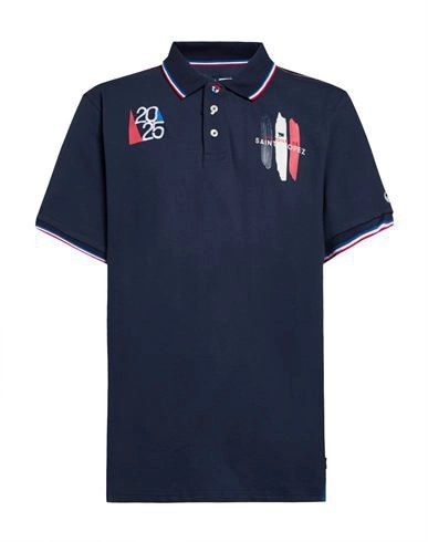 NORTH SAILS Polo Shirt Size Cotton, Elastane - Midnight Blue