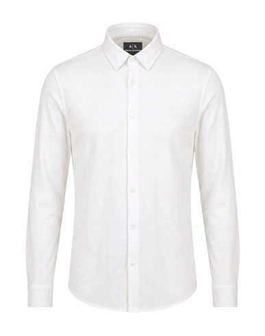 Armani Exchange Shirt Size Cotton, Elastane