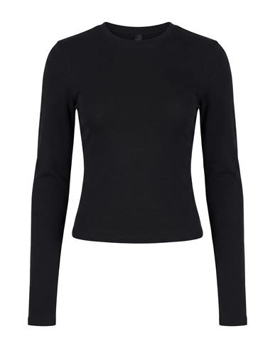 SKIMS Cotton Elastane Long Sleeve Crewneck T-shirt