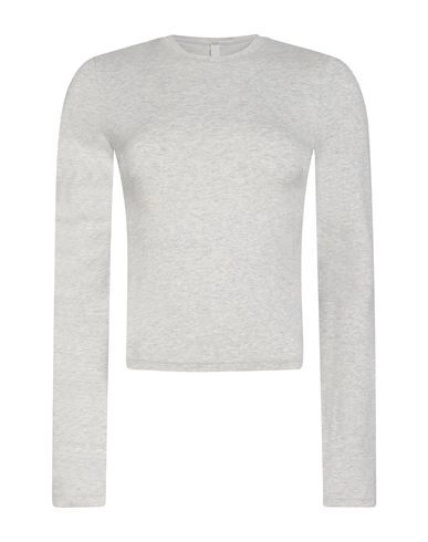 SKIMS Cotton Elastane T-shirt - Light Grey
