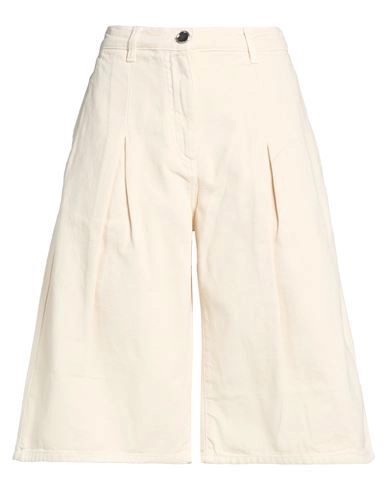 Pinko Cotton Bermuda Shorts - White
