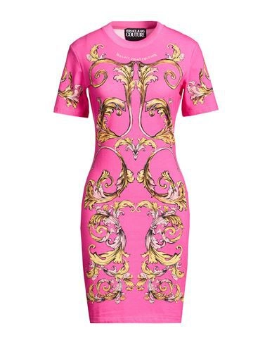 Versace Cotton And Elastane T-shirt Dress - Pink