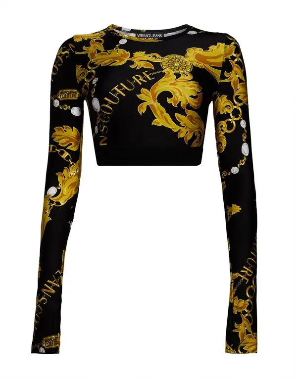 Versace Top Size Polyamide, Elastane