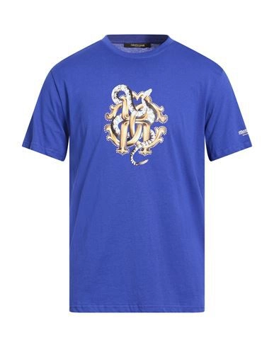 Roberto Cavalli T-shirt Size Cotton - Blue