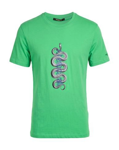 Roberto Cavalli T-shirt Size Cotton - Green