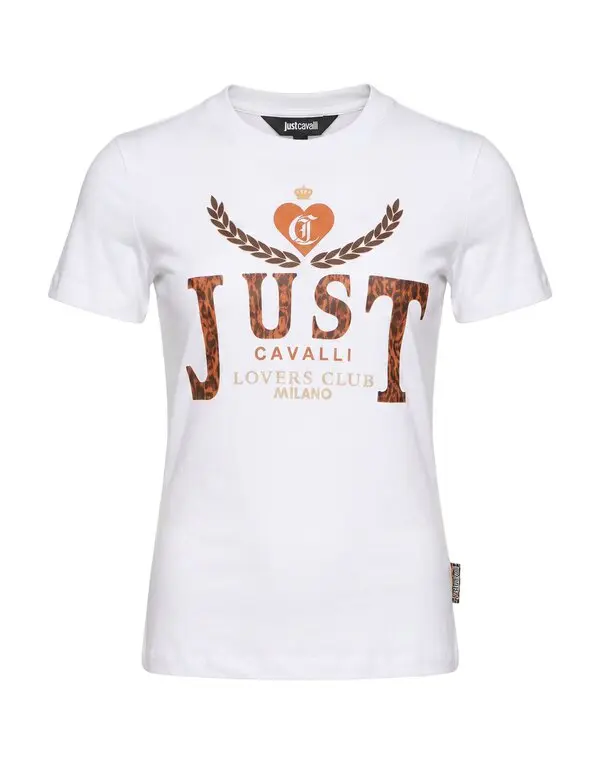 Just Cavalli Cotton And Elastane T-shirt