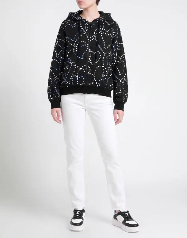 Moschino Polka-dot Hooded Sweatshirt