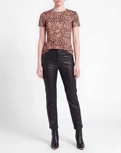 Just Cavalli Leopard Print Cotton T-shirt