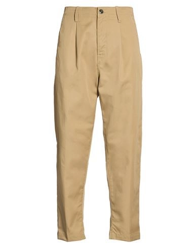 G-star Raw Camel Recycled Polyester And Organic Cotton Gabardine Trousers