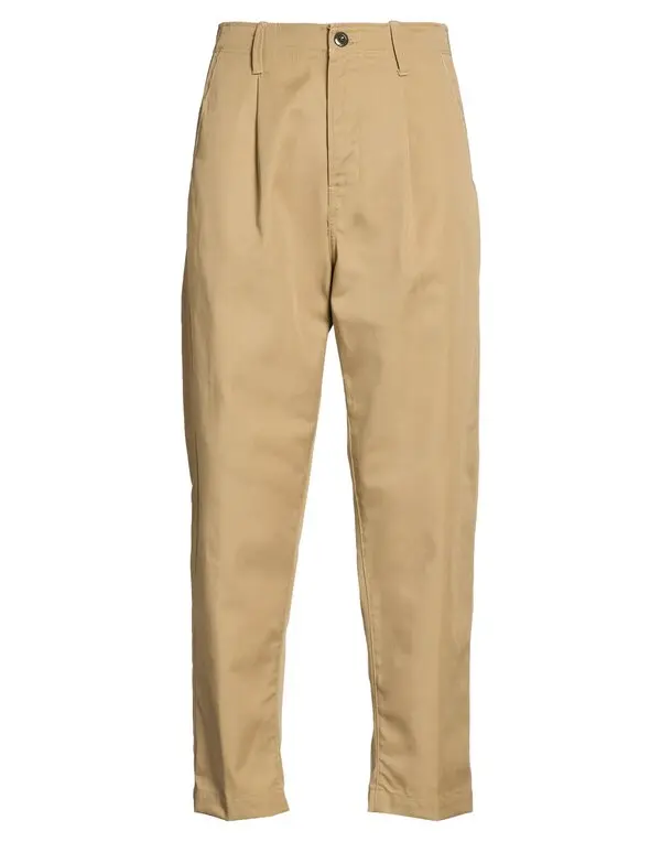 G-star Raw Camel Recycled Polyester And Organic Cotton Gabardine Trousers