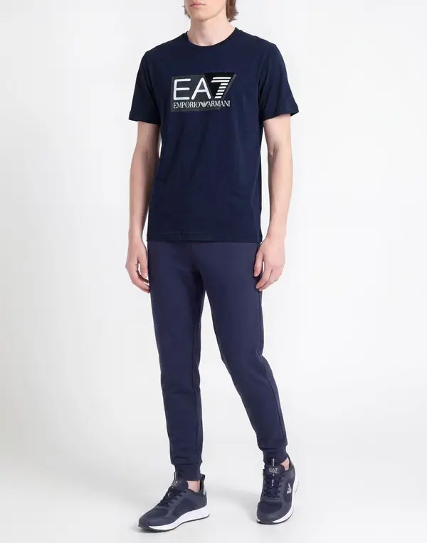 EA7 T-shirt Size Cotton - Blue