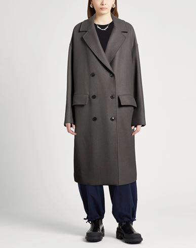 Herno Coat Size Recycled Wool, Polyamide