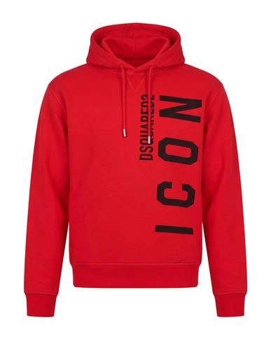 Dsquared2 Cotton Terry Hooded Sweatshirt With Logo Embellishment
