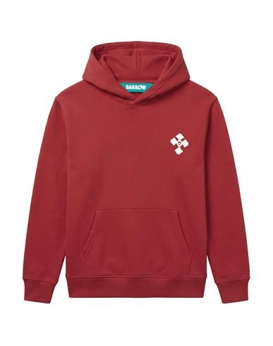 BARROW Chocolate Cotton Sweatshirt - Brick