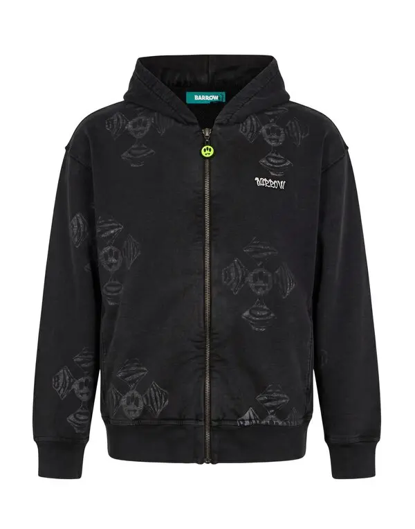 BARROW Charcoal Cotton Sweatshirt