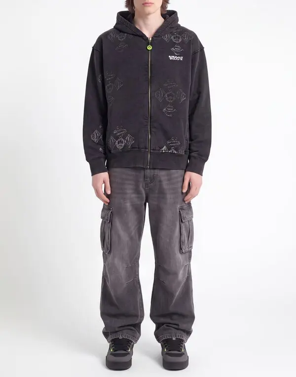 BARROW Charcoal Cotton Sweatshirt