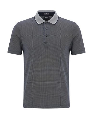 BOSS Polo Shirt Midnight Size Cotton