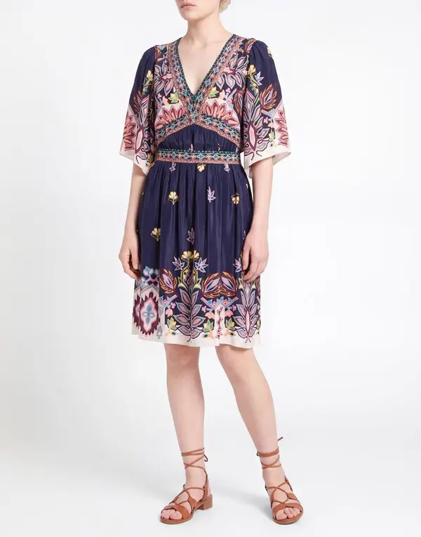 Ba&sh Viscose Mini Dress