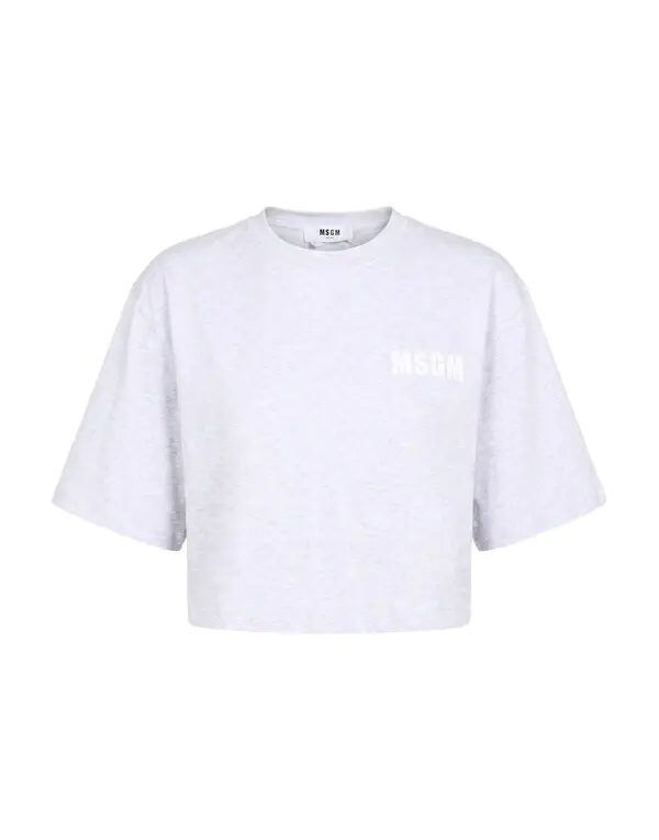 MSGM Cotton Logo-print T-shirt