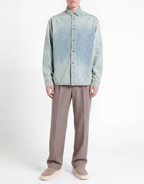 Fear Of God Denim Shirt Size Cotton