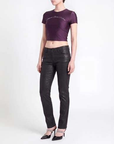 Versace Polyamide Blend Crop T-shirt
