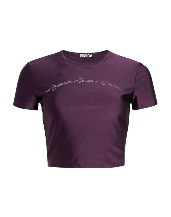 Versace Polyamide Blend Crop T-shirt