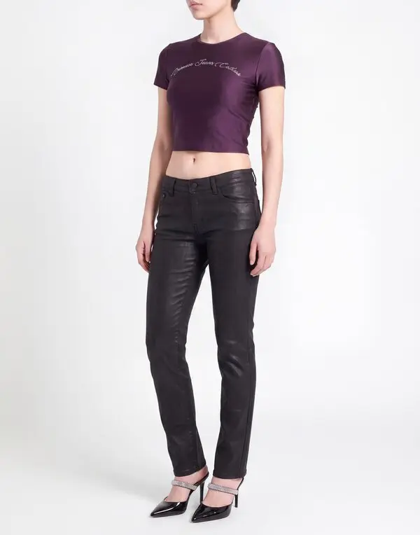 Versace Polyamide Blend Crop T-shirt
