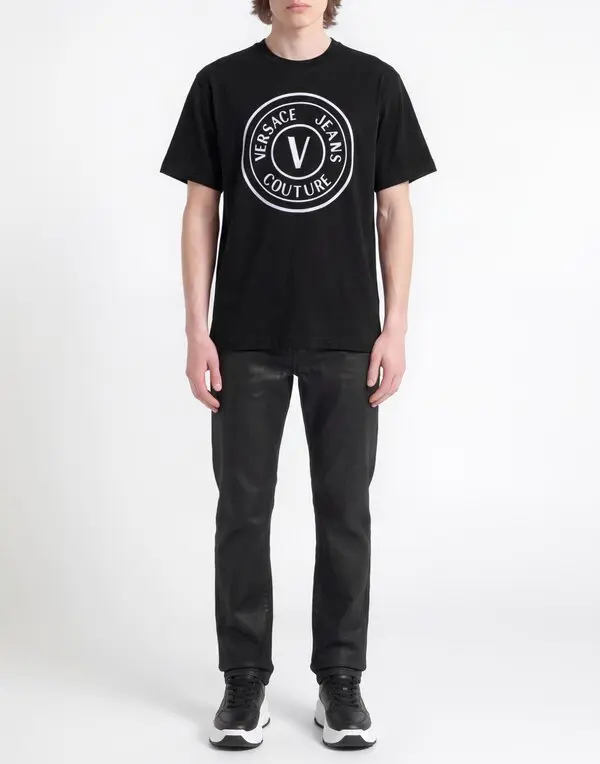 Versace T-shirt Size Cotton - Black