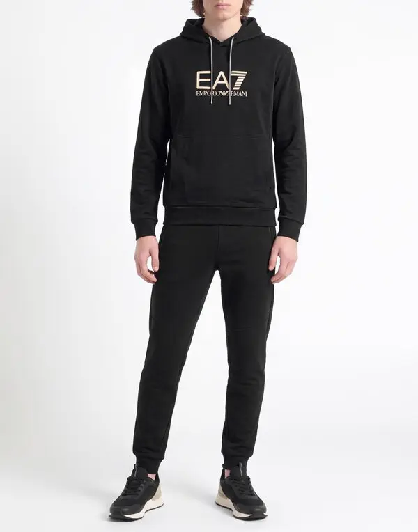Emporio Armani Cotton Hooded Sweatshirt