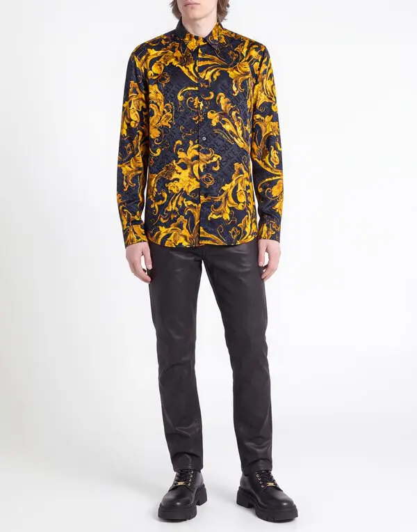 Versace Shirt Midnight Size Viscose