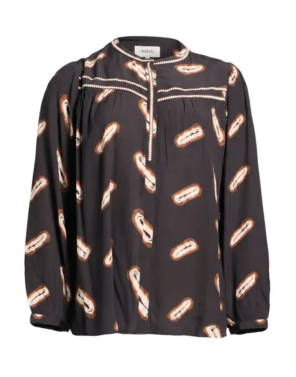 Ba&sh Embroidered Multicolor Viscose Shirt