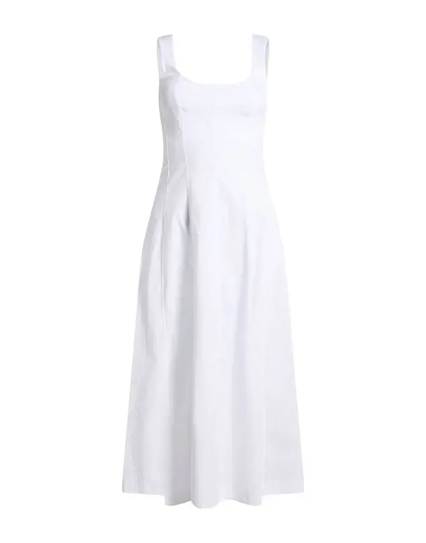 Patrizia Pepe Cotton-blend Midi Dress