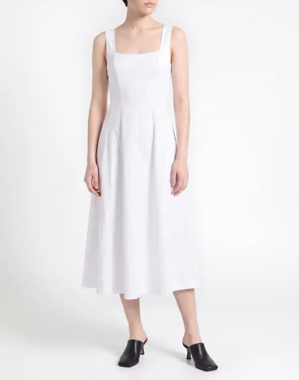 Patrizia Pepe Cotton-blend Midi Dress