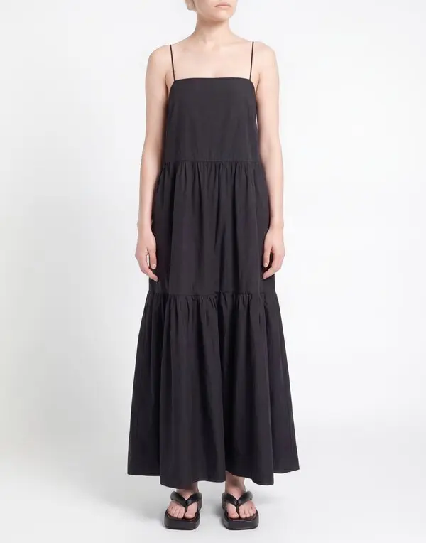 Rag & Bone Dark Cotton Maxi Dress
