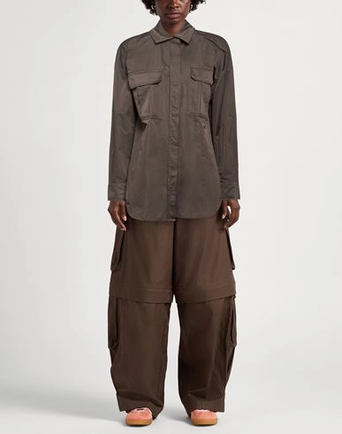 P.a.r.o.s.h Charcoal Polyester Oversized Shirt