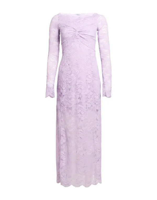 Rabanne Lilac Polyamide & Elastane Maxi Dress